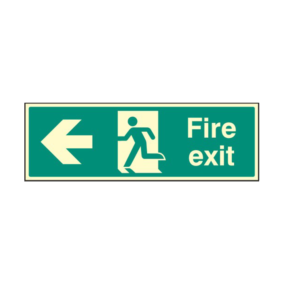FireShield Fire Exit Signs - Left | Low Prices, Shop Now